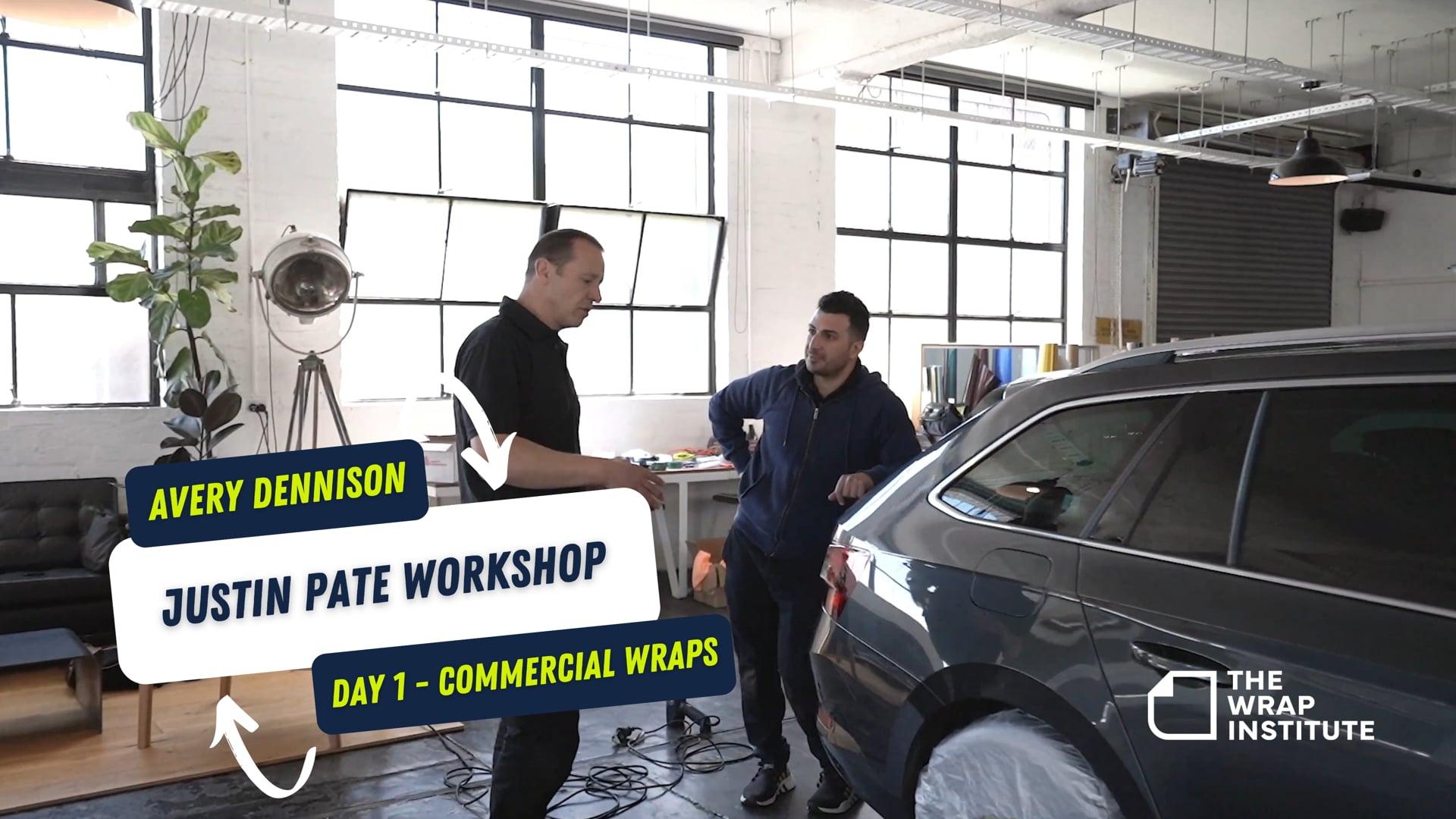 TWI Events Avery Dennison Justin Pate Workshop Day 1 - Commercial Wraps — The Wrap Institute
