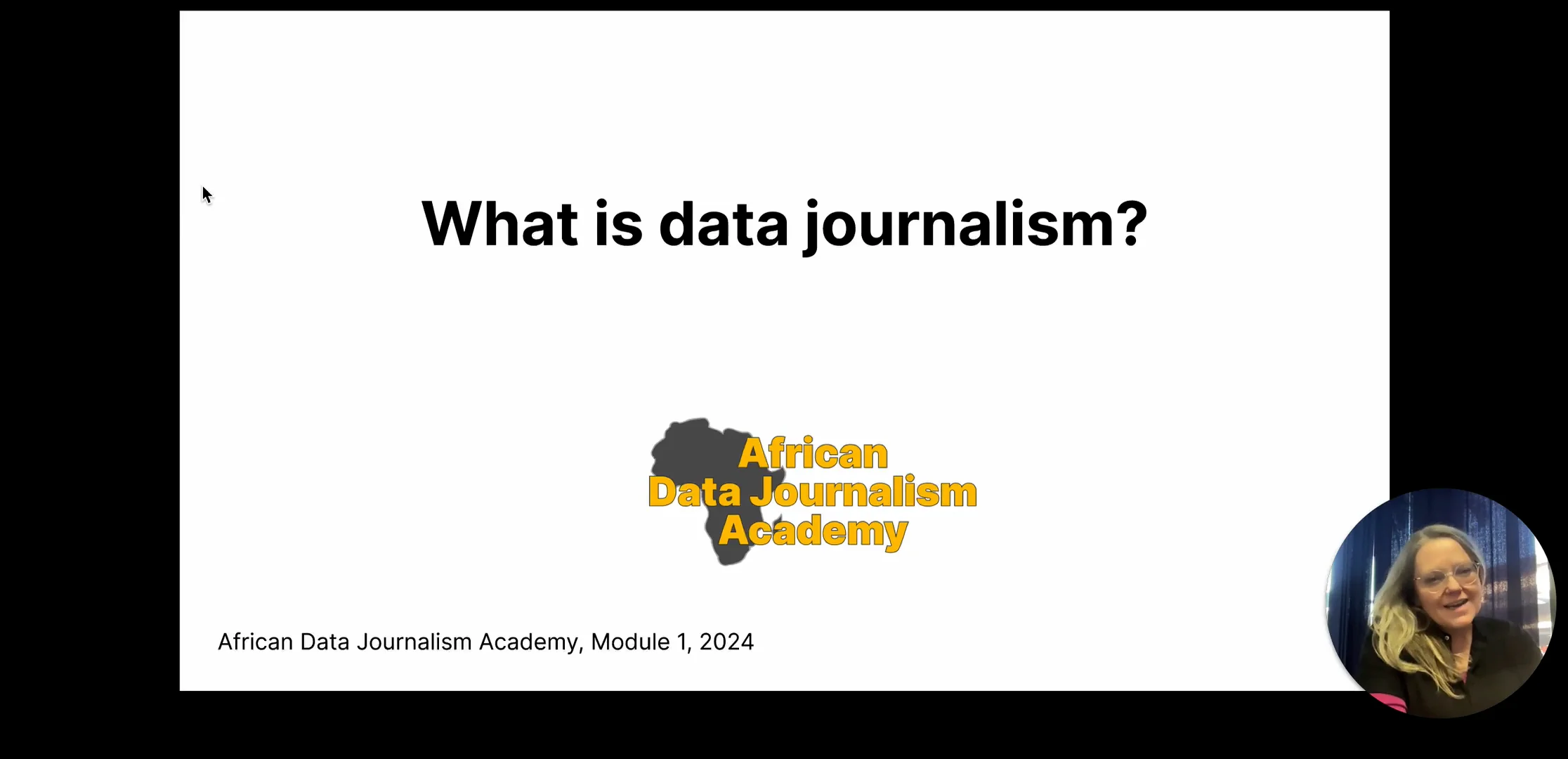 ADJA Module 1 - What is data journalism