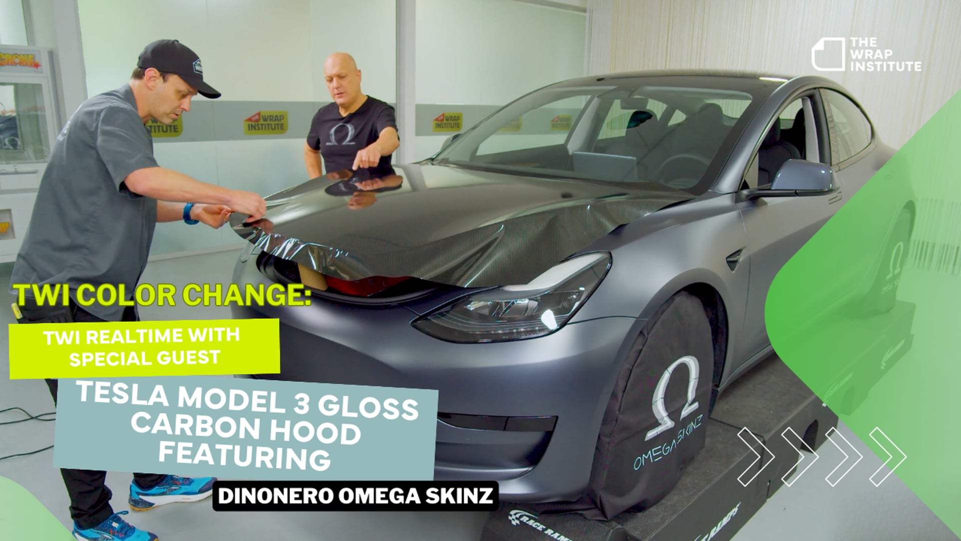TWI Color Change: Realtime with Special Guest: Tesla Model 3 Gloss ...