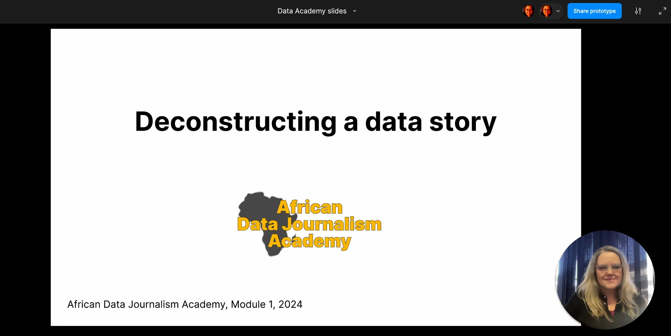 ADJA Module 1 - Deconstructing a data story