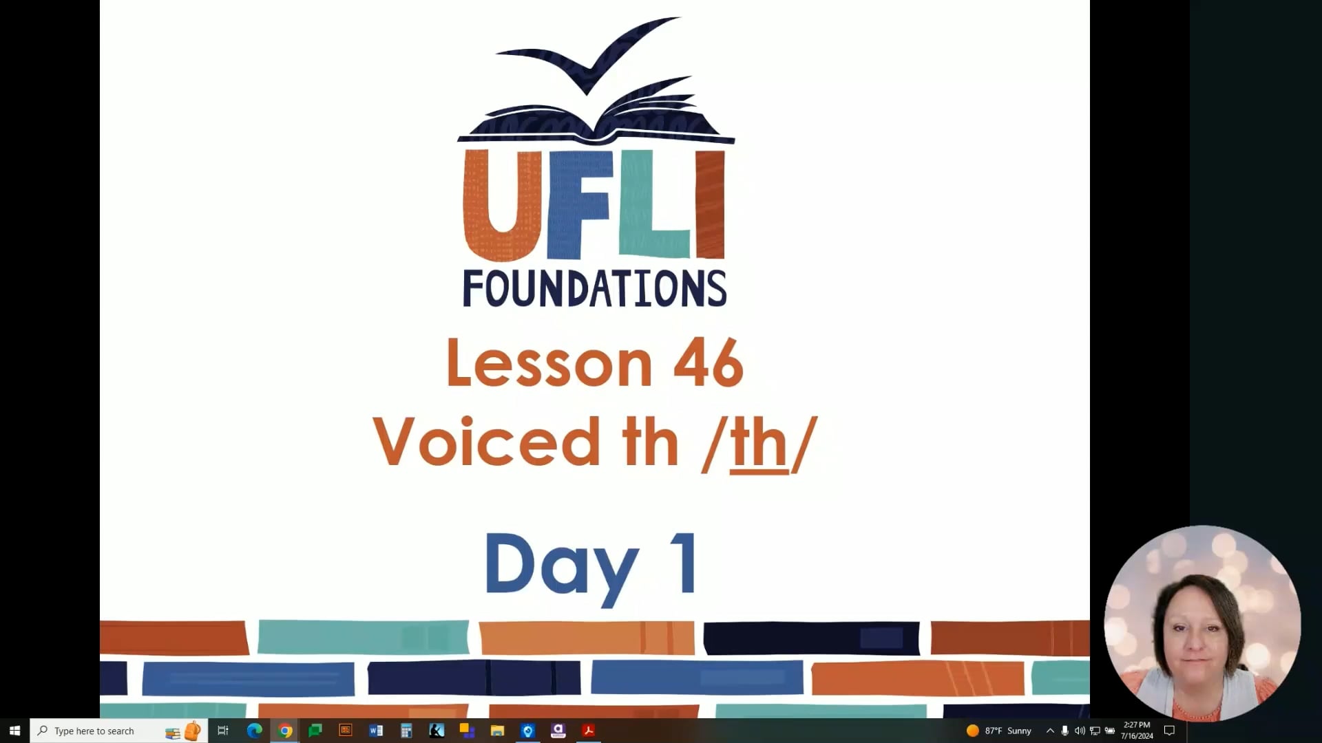 UFLI Lesson 46 Day 1 - Voiced Digraph th | Videos & Movies on Vimeo