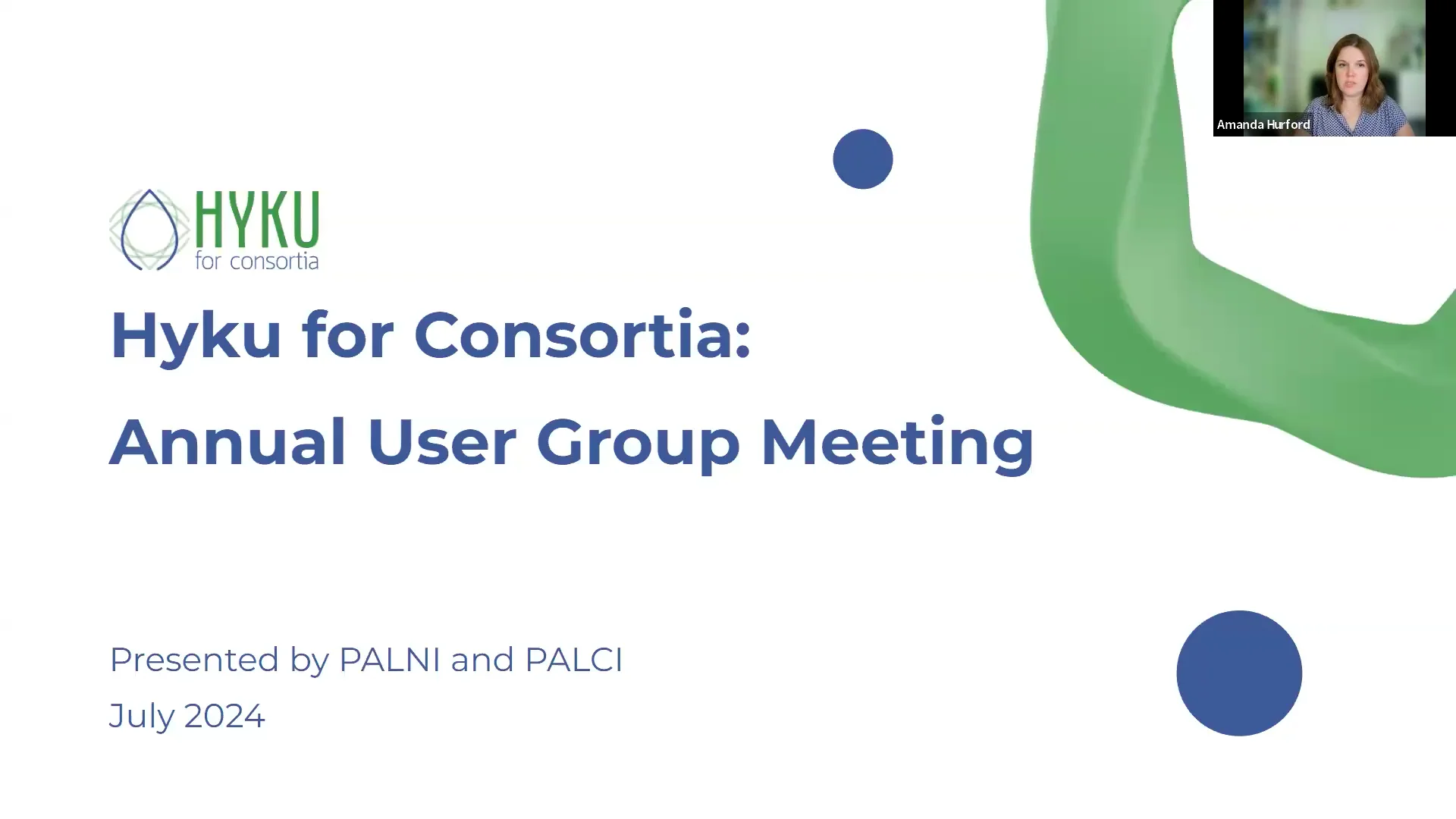 Hyku for Consortia: Annual User Group Meeting 2024