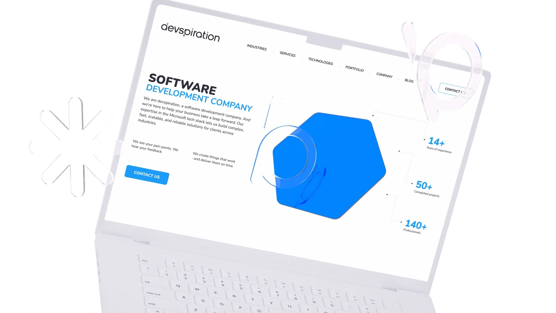 DEVSPIRATION_Website Presentation on Vimeo
