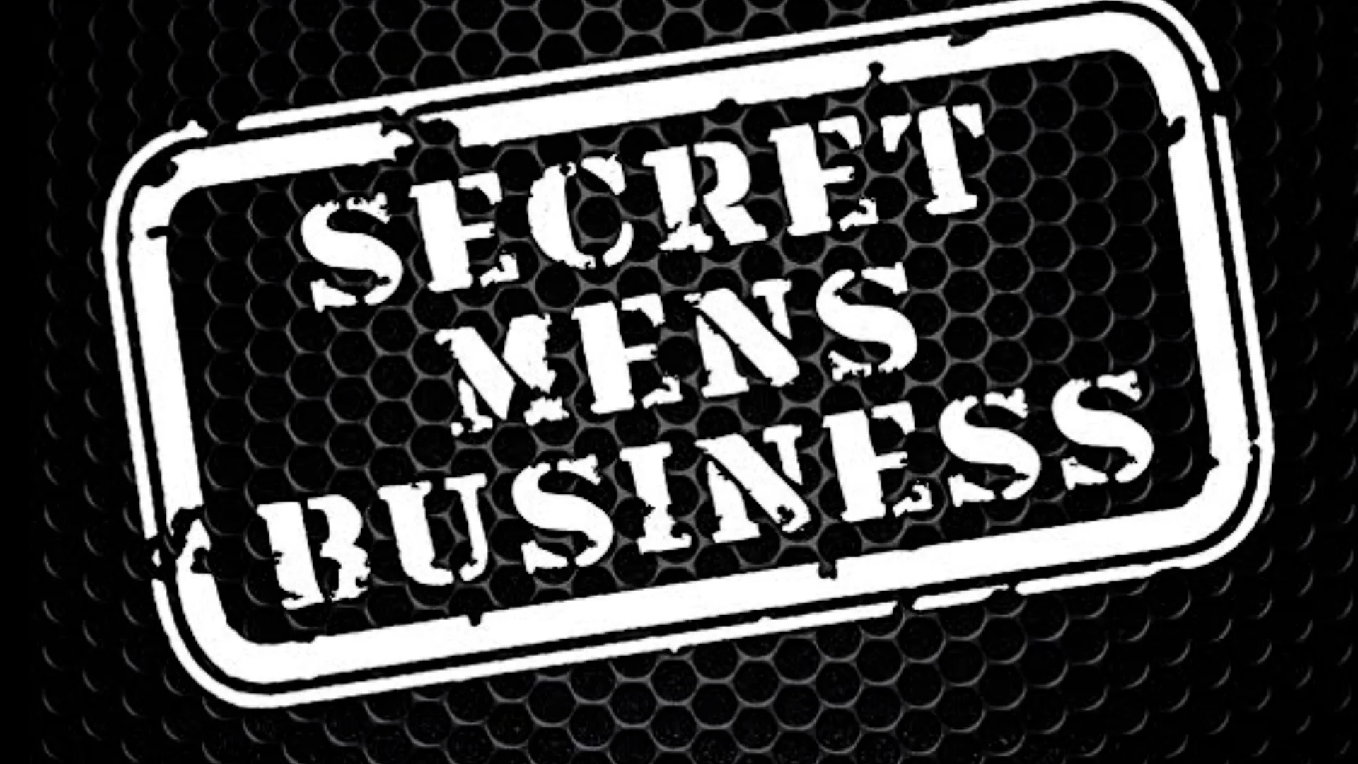 SECRET MENS BUSINESS - Shhhhhh on Vimeo