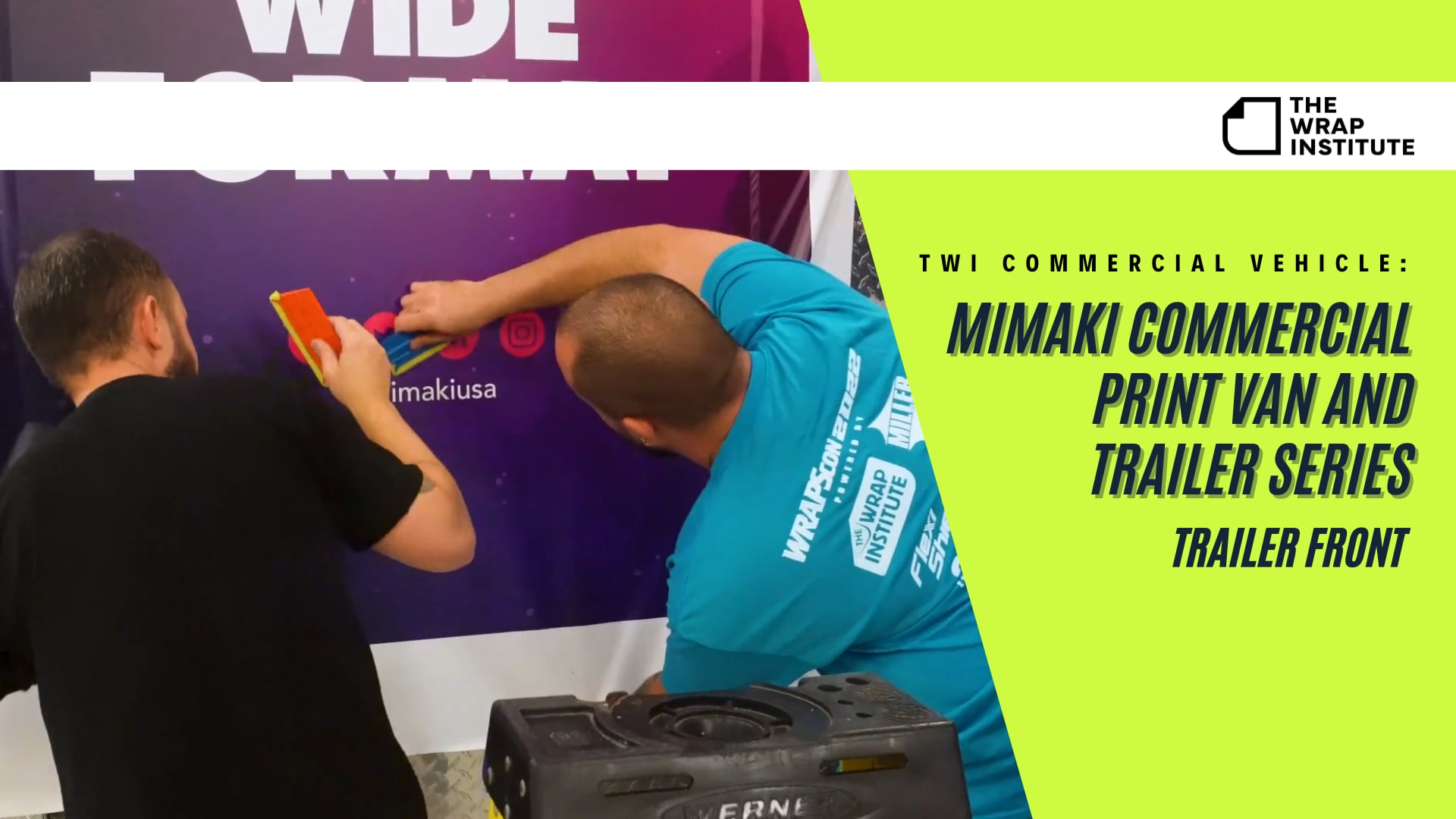 TWI Commercial Vehicle: Mimaki Print Van and Trailer Series: Trailer ...