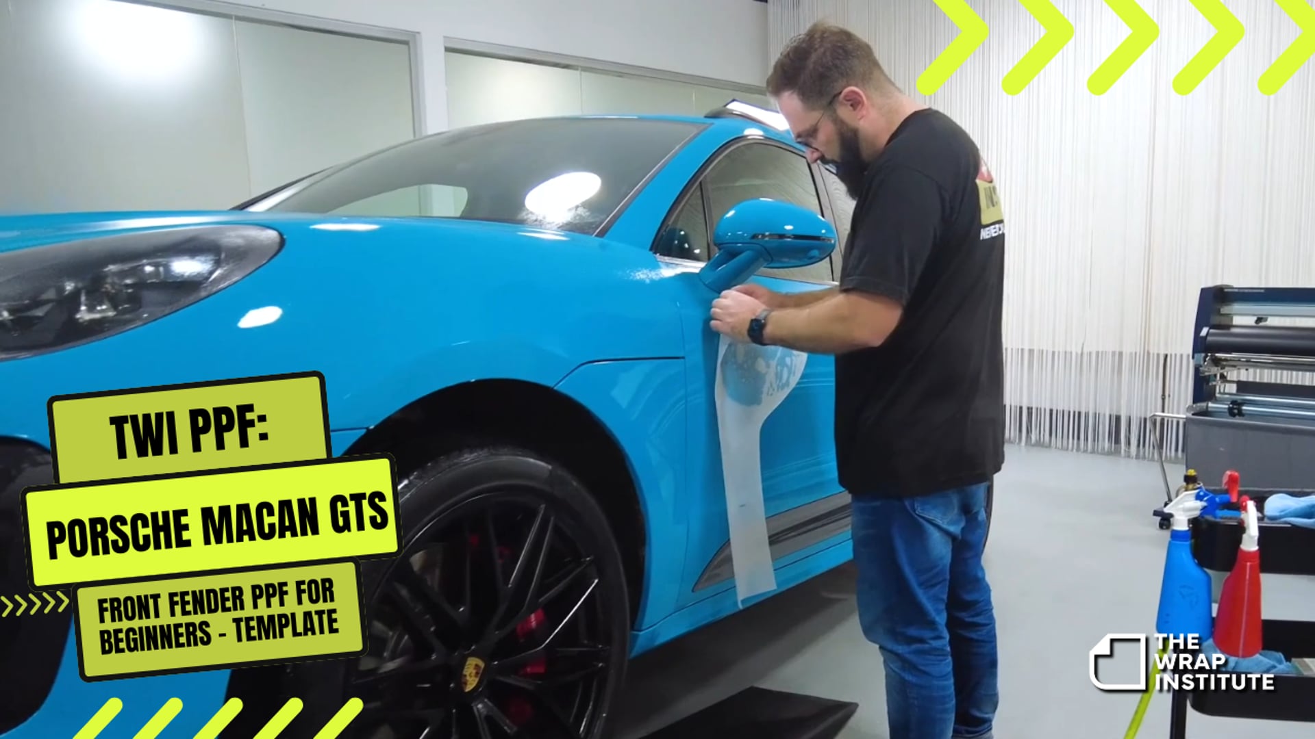 TWI PPF - Porsche Macan GTS Front Fender For Beginners - Template — The ...