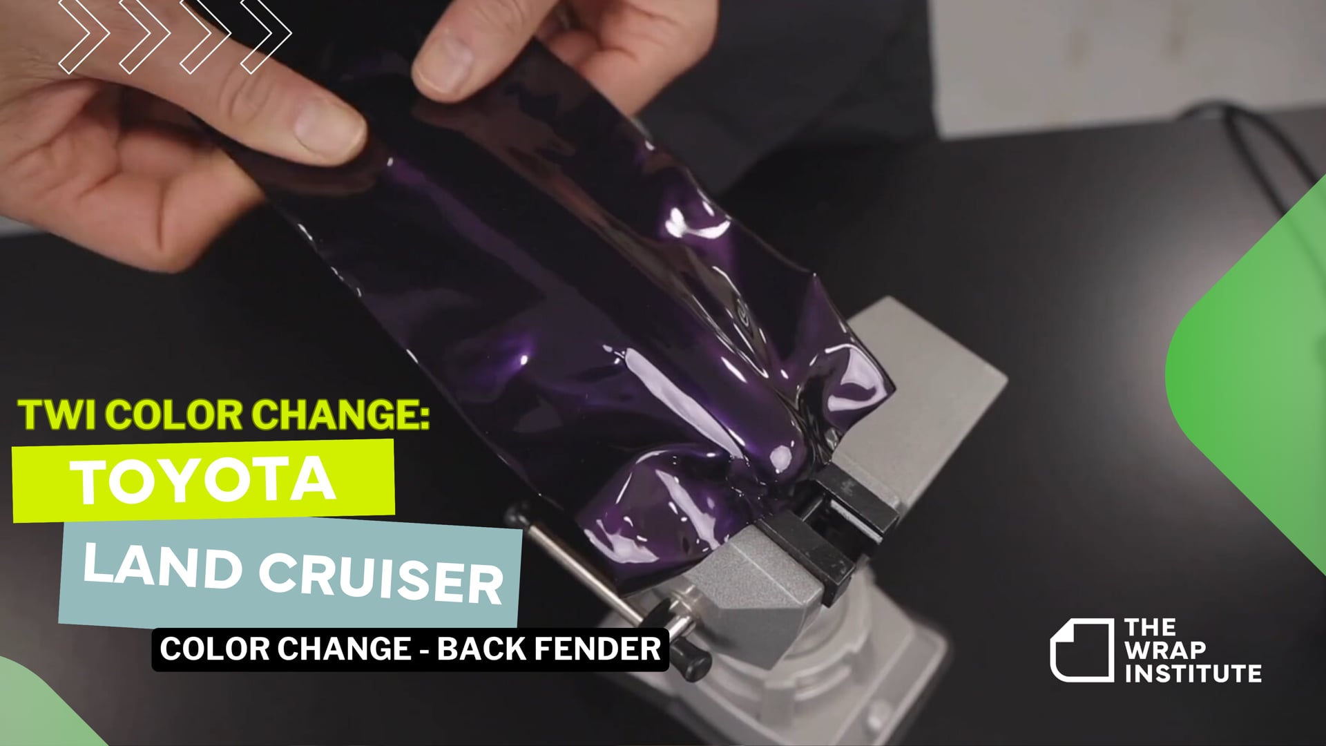 TWI Color Change: Toyota Land Cruiser - Back Fender — The Wrap Institute