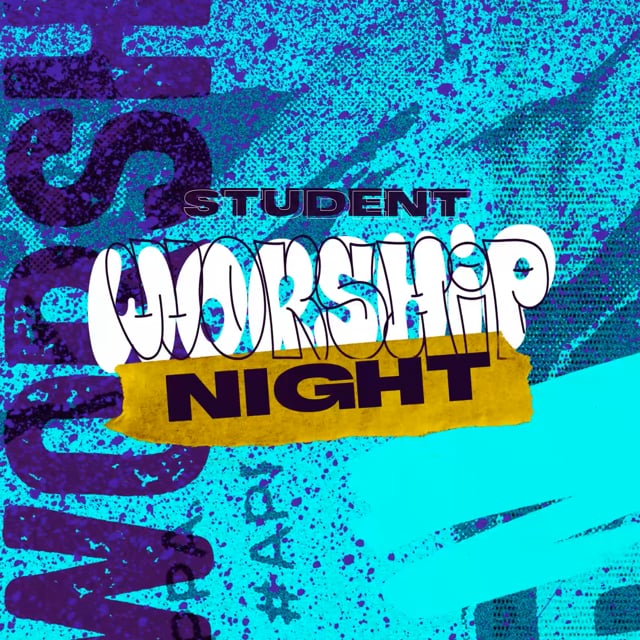 Motion Graphics: Student Worship Night - Church Visuals