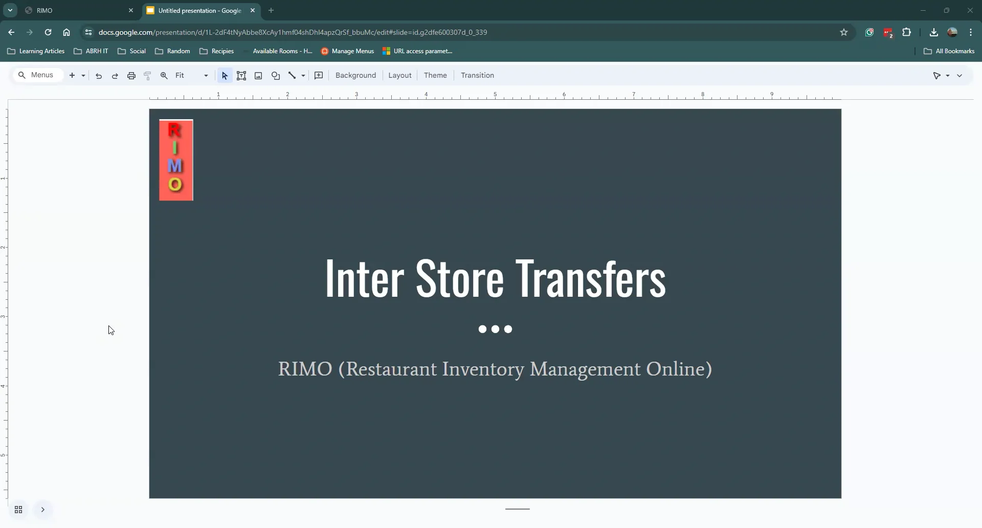 Inter Store Transfers on Vimeo