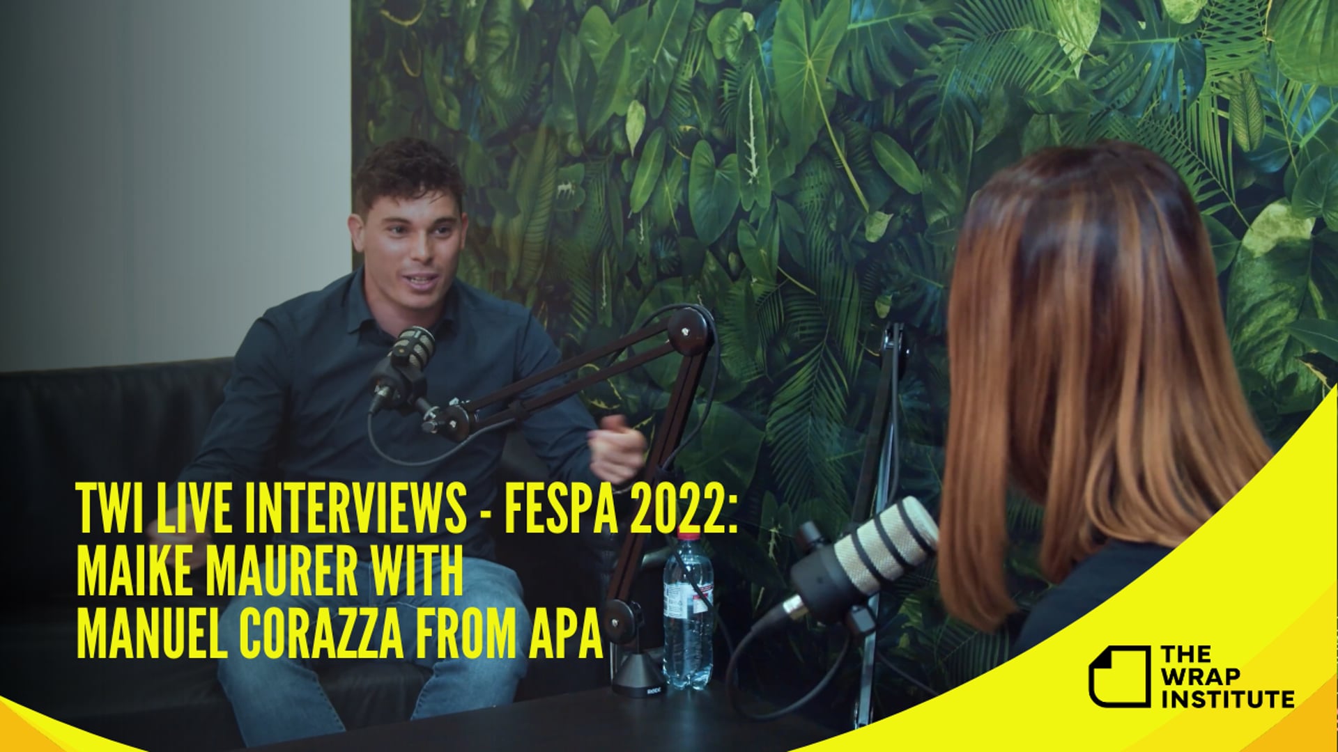 TWI Live Interviews - FESPA 2022: Maike Maurer with Manuel Corazza from ...