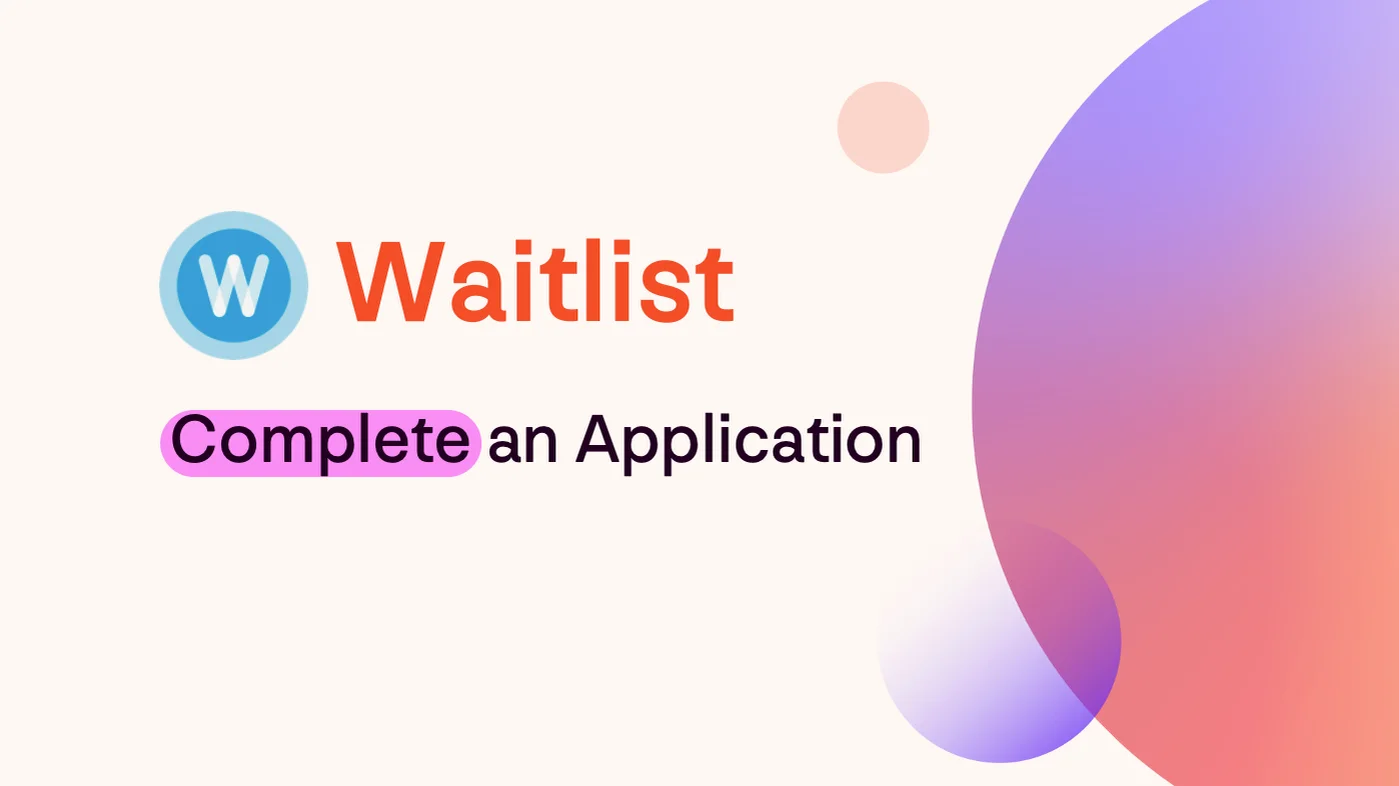 Waitlist Application on Vimeo