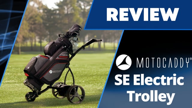 Motocaddy SE Extended Lithium Electric Golf Trolley