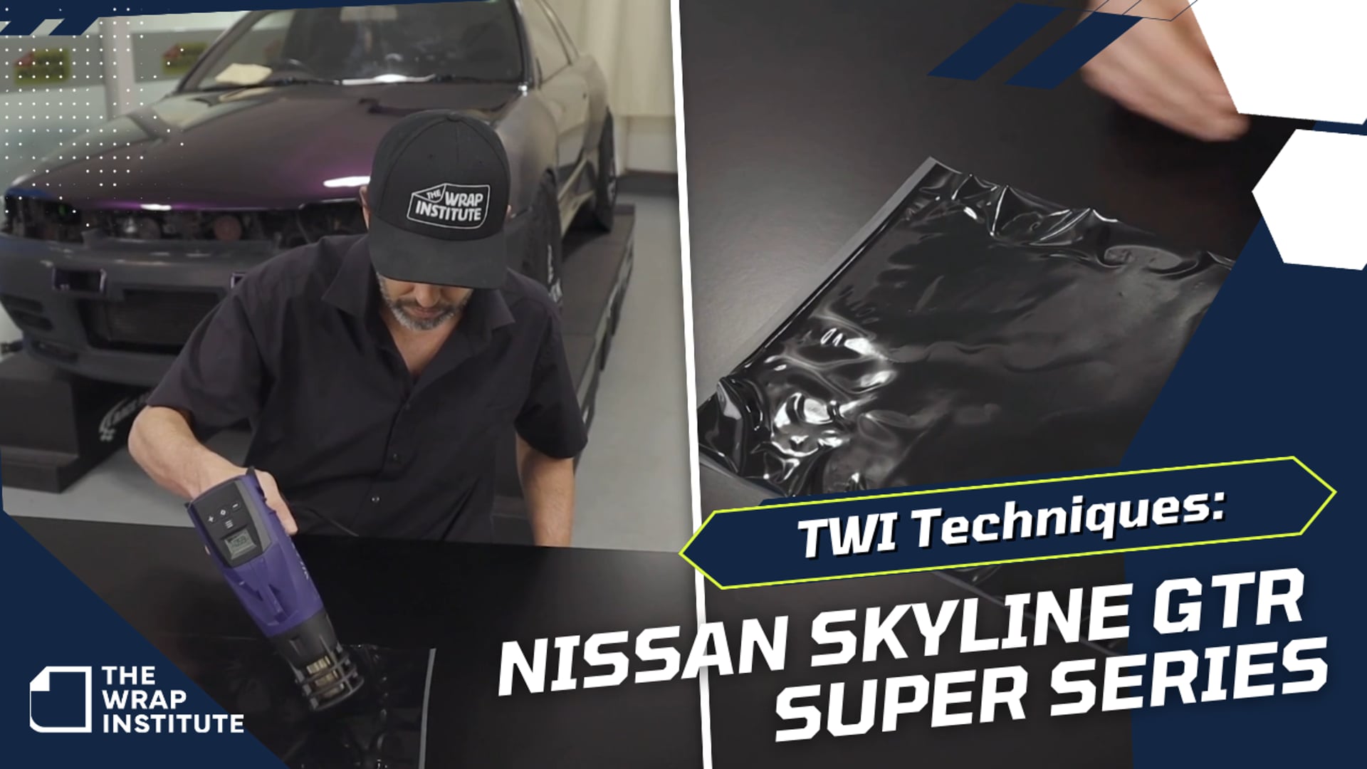 TWI Techniques: Nissan Skyline GTR Super Series — The Wrap Institute