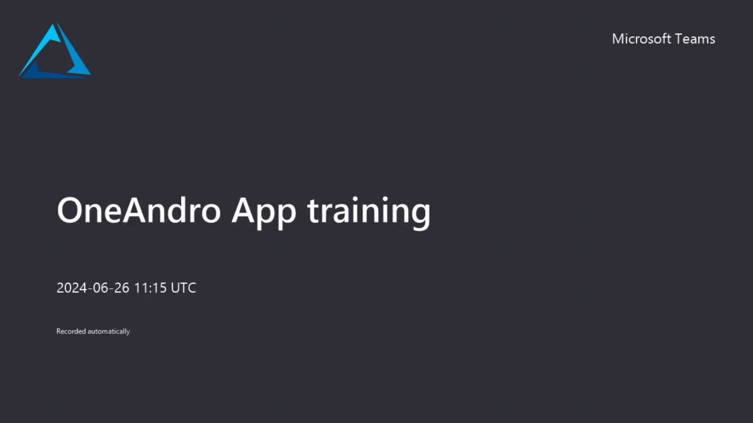 Jun 26th - 2024 - How to make the most of OneAndro