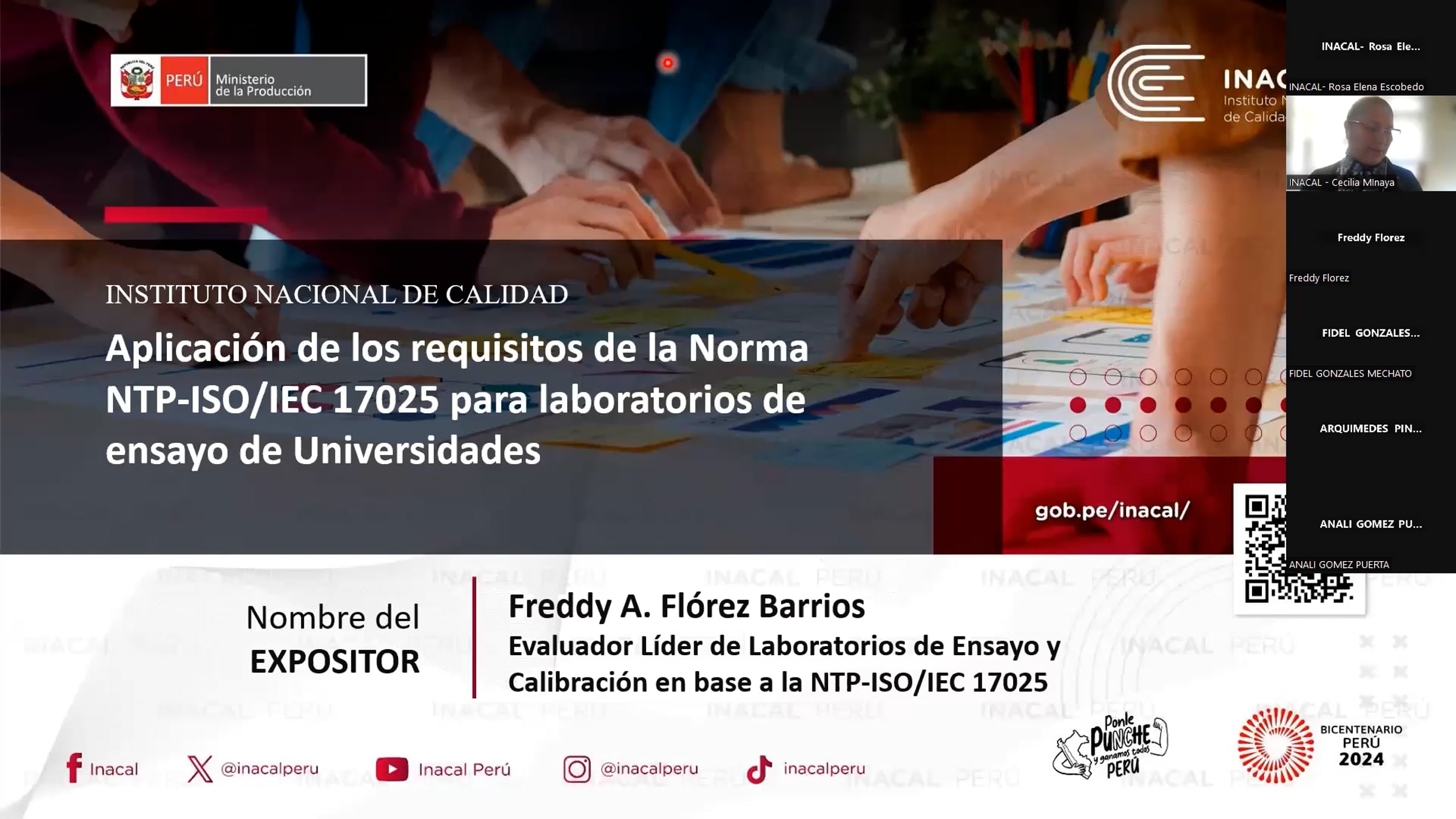 SESION 3 NTP-ISO/IEC 17025 LABORATORIOS DE ENSAYO DE UNIVERSIDADES