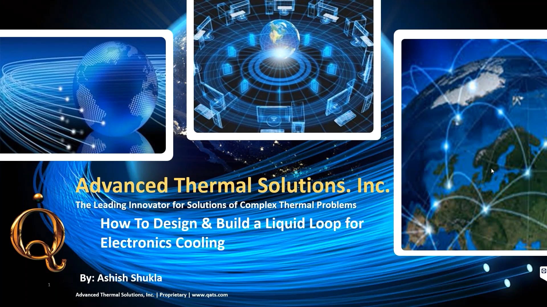 ATS Webinar Series 2024 - How To Design & Build a Liquid Loop for ...