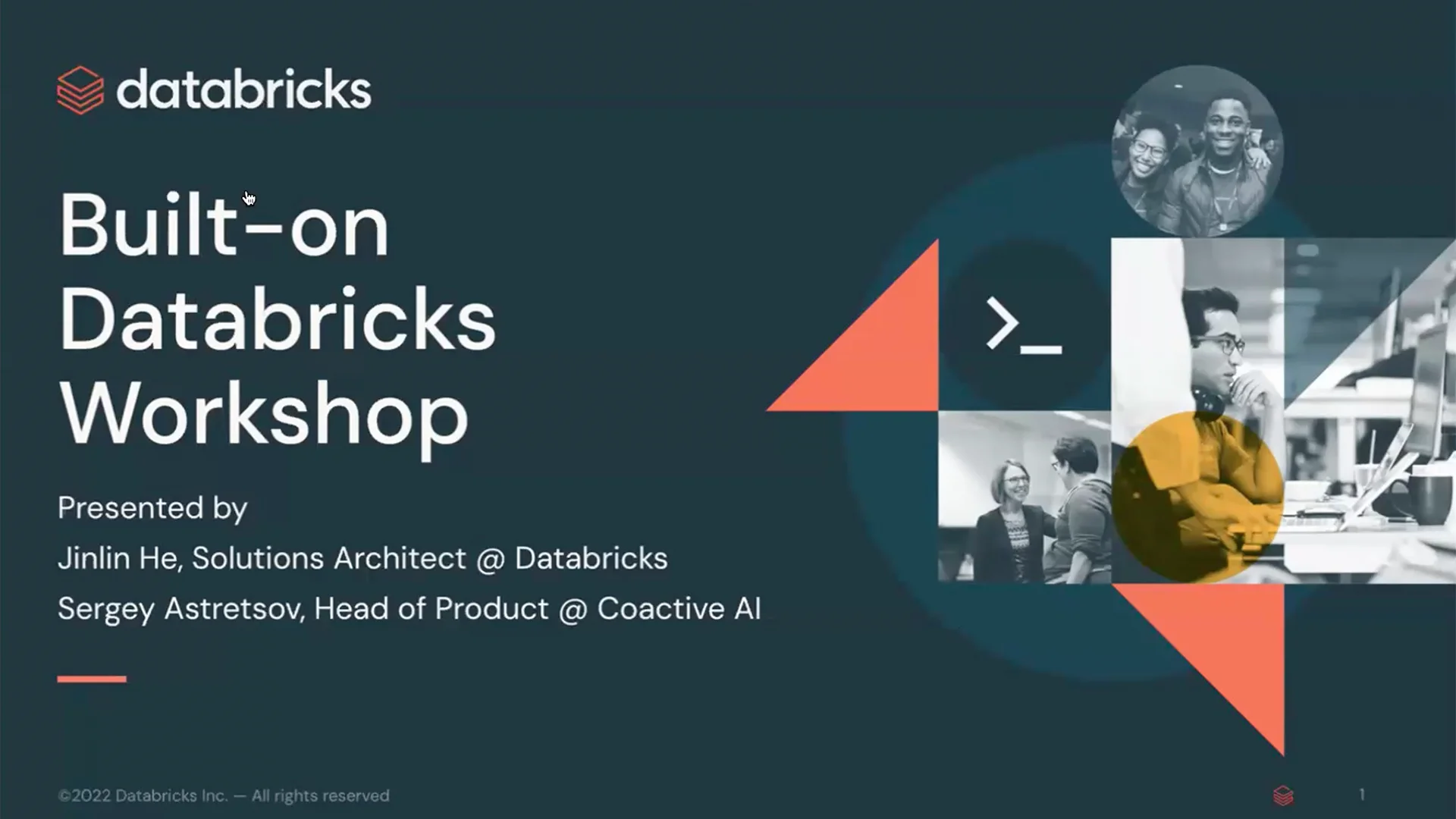 Built-on Databricks Workshops on Vimeo