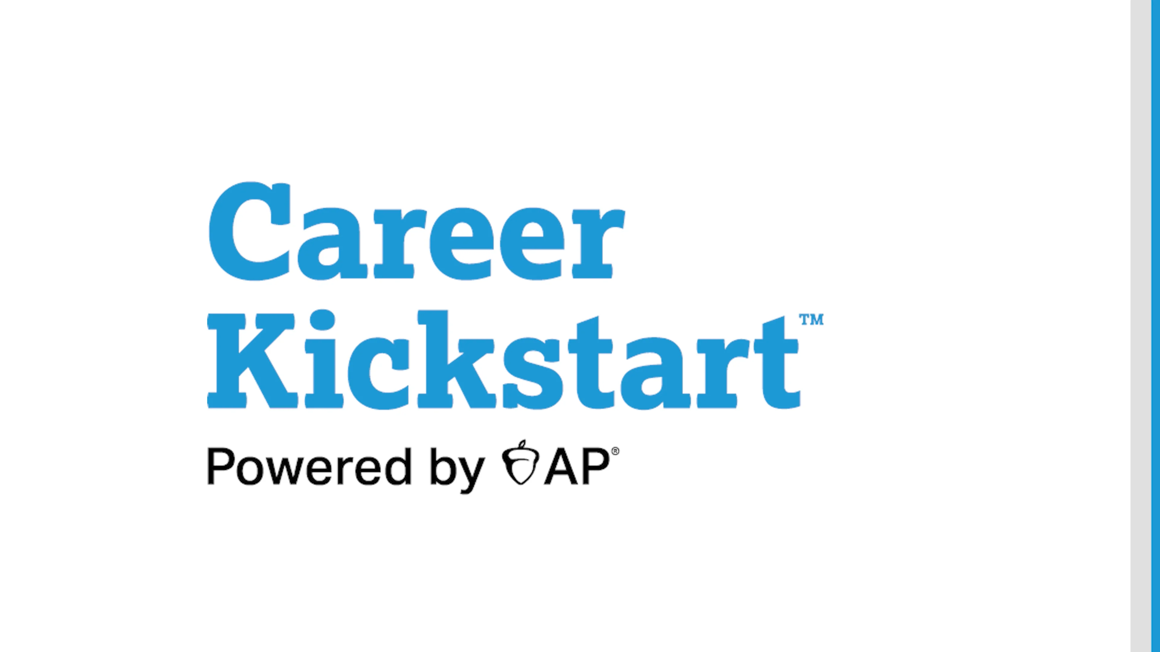 Career Kickstart Powered by AP on Vimeo