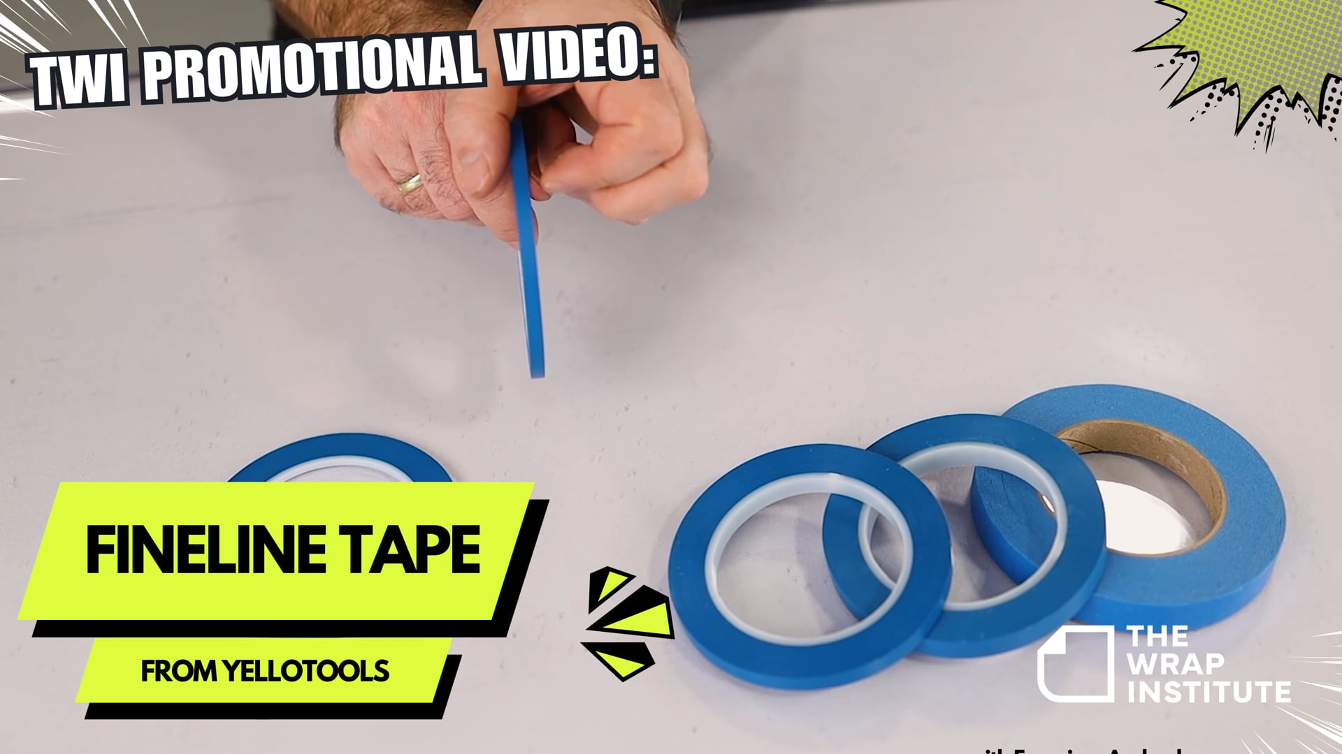 TWI Promotional Video: Presents FineLine Tape from Yellotools — The ...