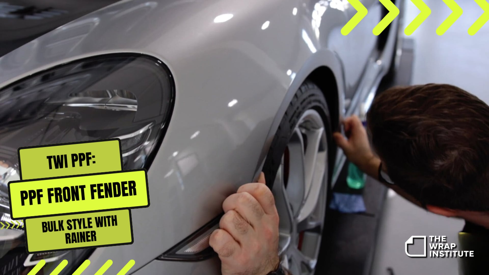 TWI PPF: Front Fender - Bulk Style with Rainer — The Wrap Institute
