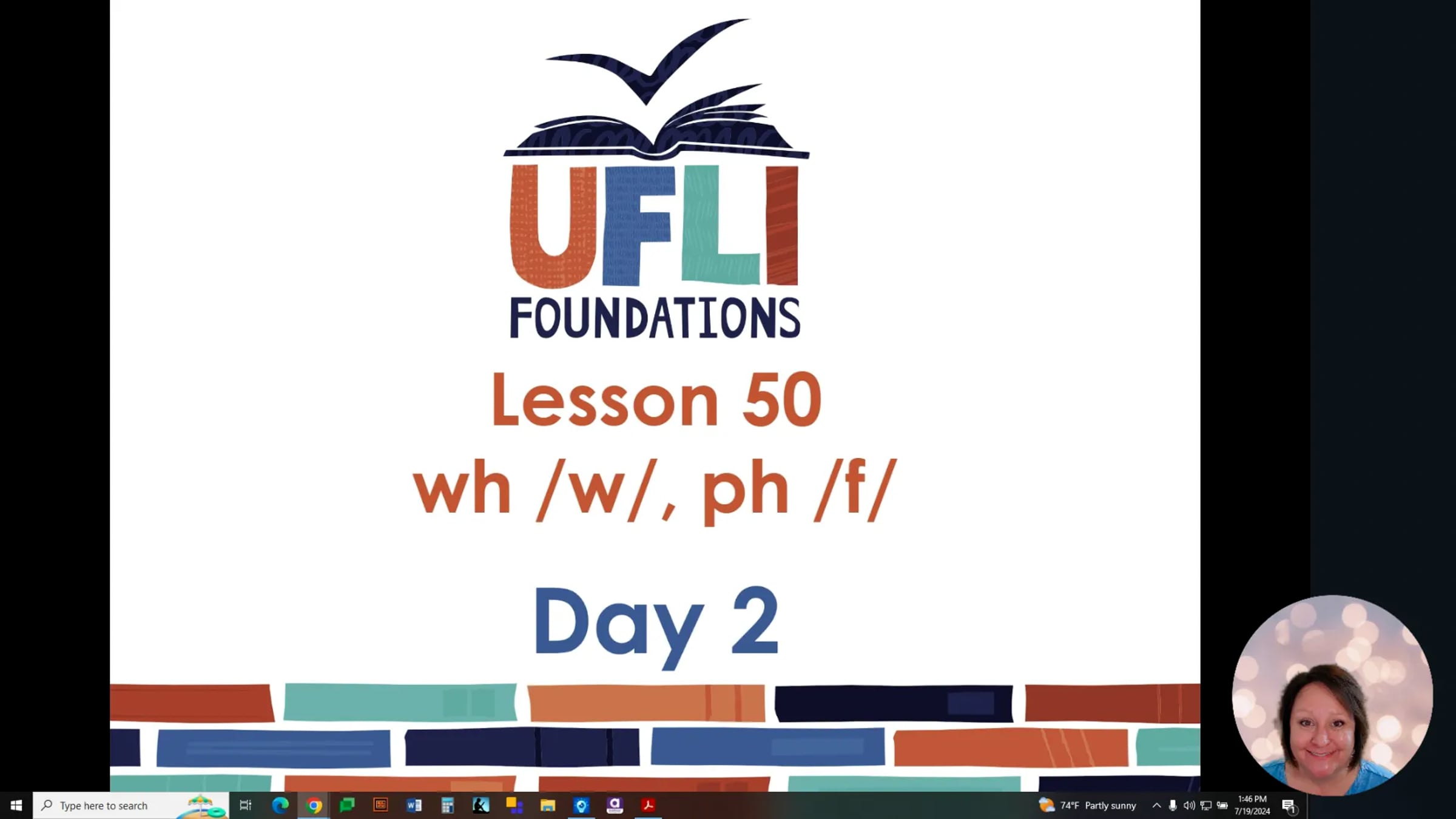 UFLI Lesson 50 Day 2 - Digraph wh & ph
