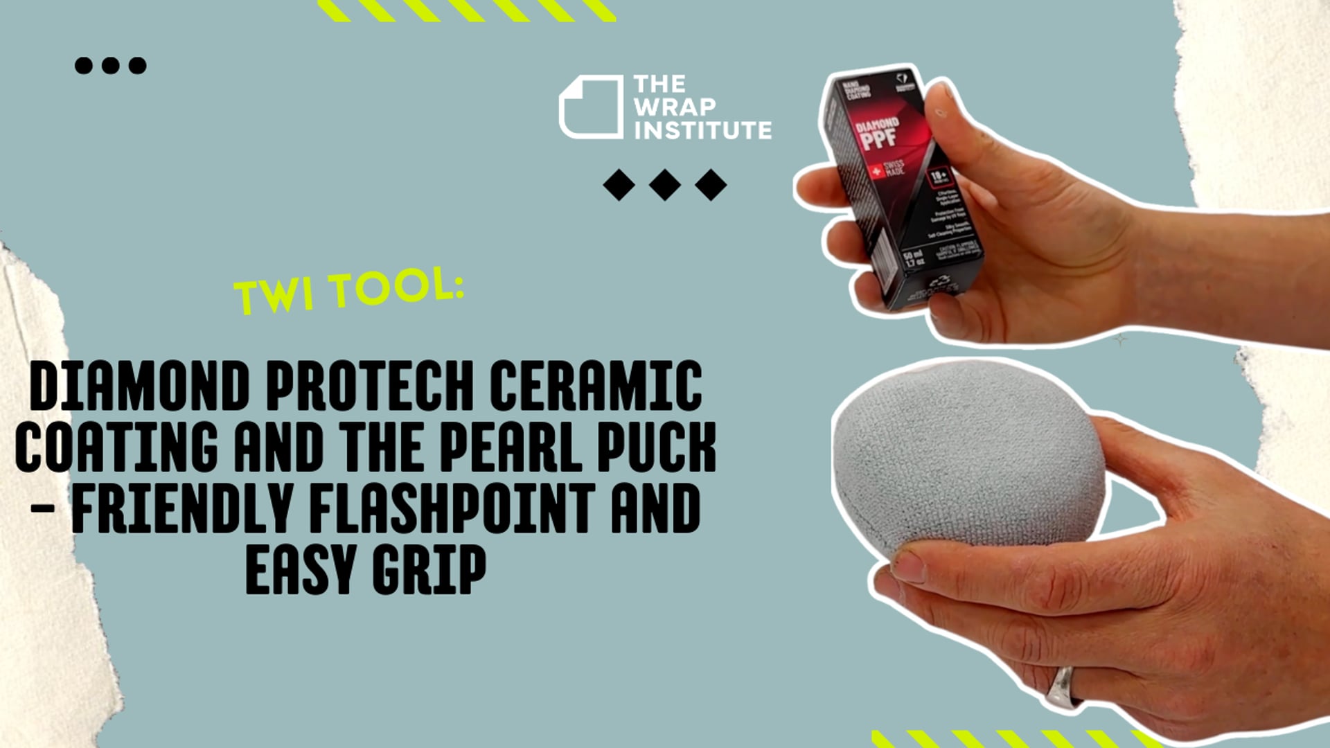 TWI Tool Tip: Diamond Wrap Coating and the Pearl Puck - Friendly Flashpoint and Easy Grip — The ...
