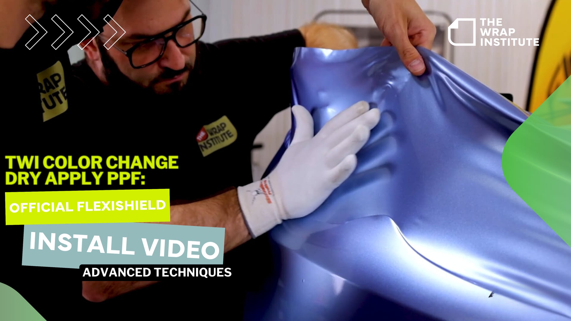 TWI Color Change Dry Apply PPF: Official Flexishield Install Video: Advanced Techniques — The ...