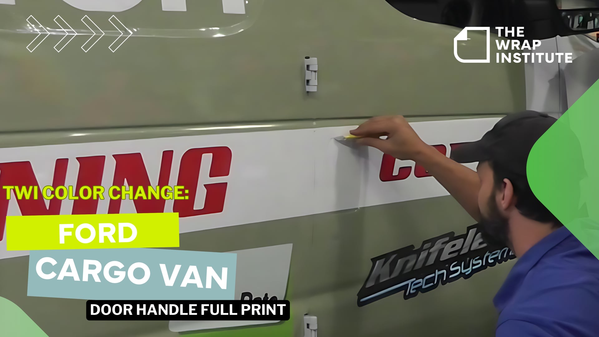TWI Color Change: Ford Cargo Van Door Handle - Full Print — The Wrap ...