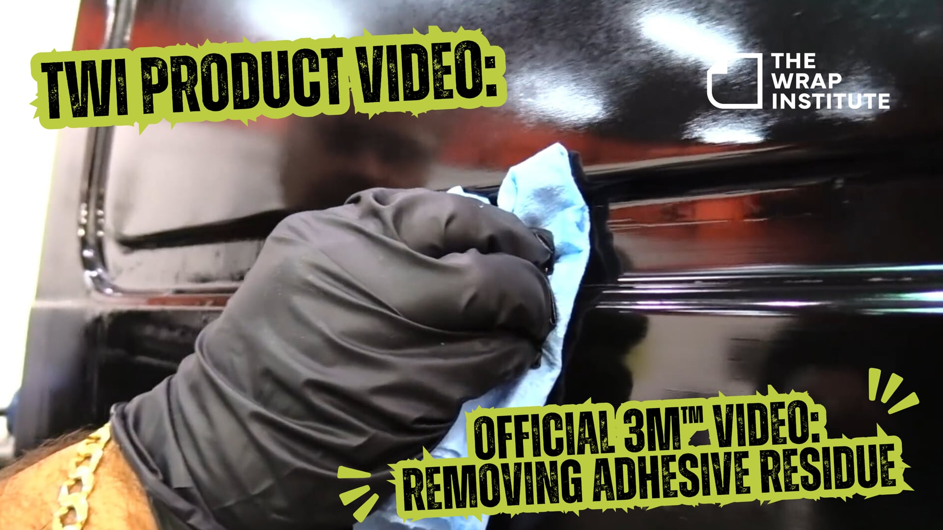 Official 3M™ Video: Removing Adhesive Residue — The Wrap Institute