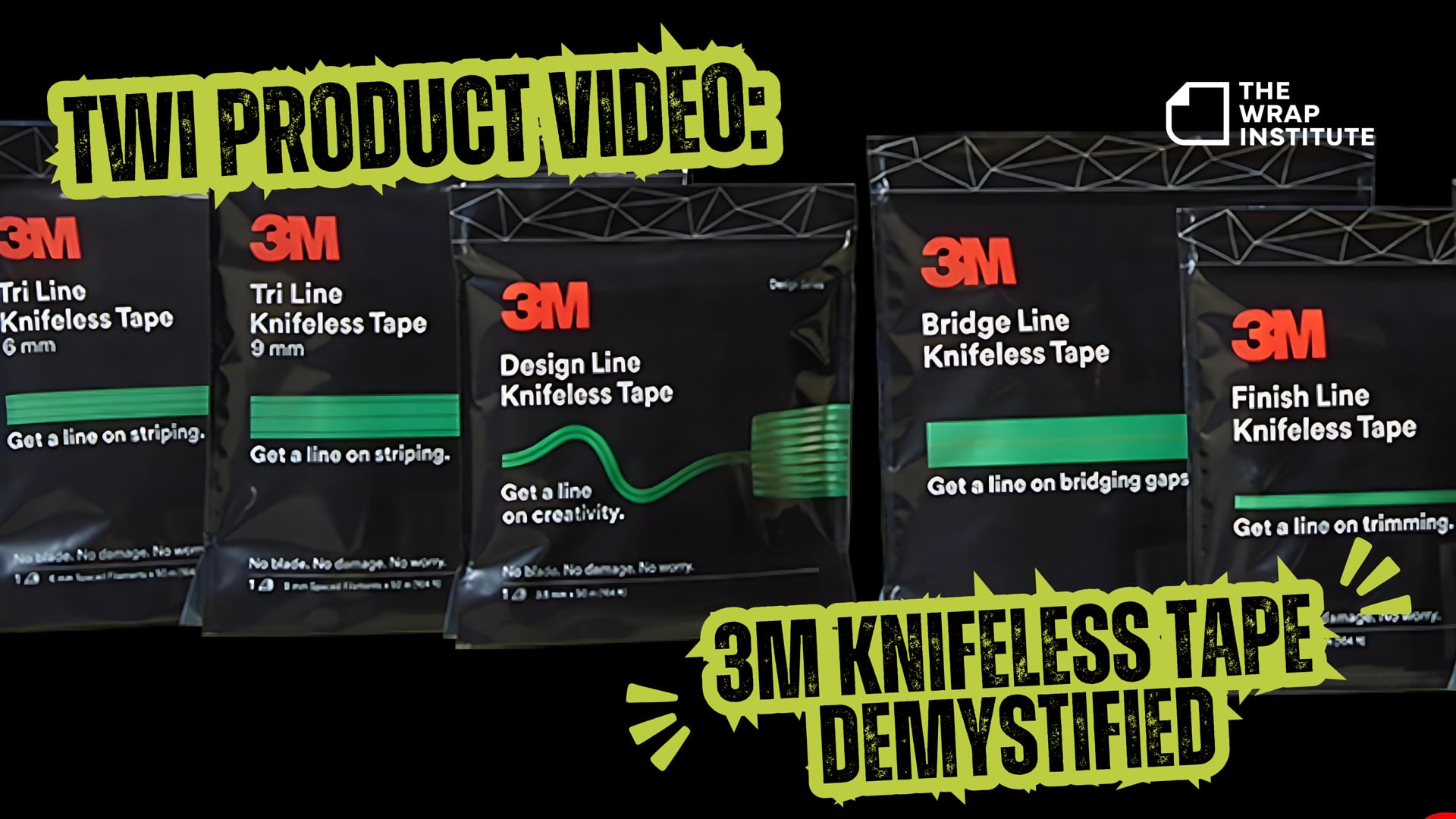 3M Knifeless Tape Demystified — The Wrap Institute
