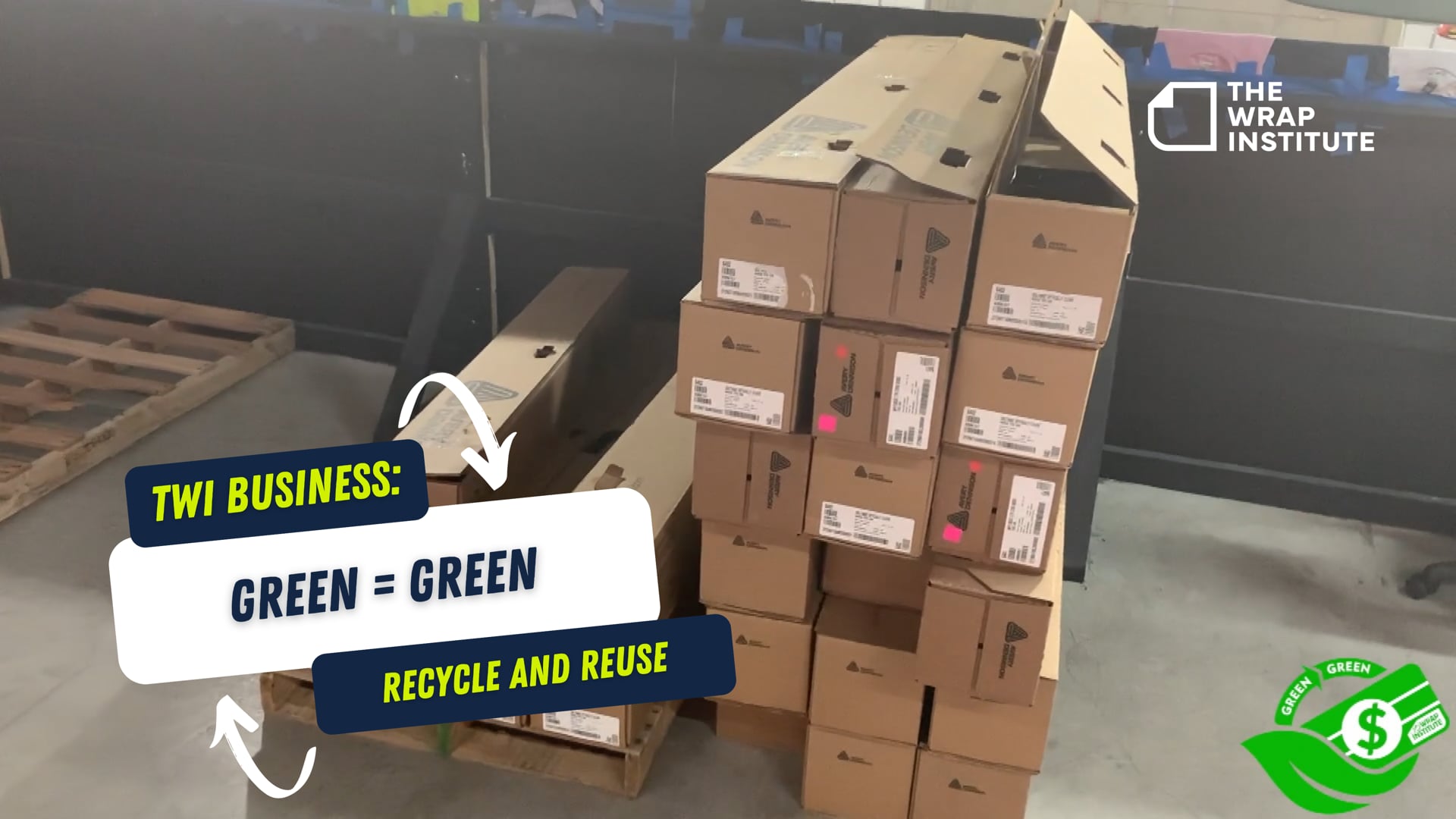 TWI Business: Green = Green: Recycle and Reuse — The Wrap Institute
