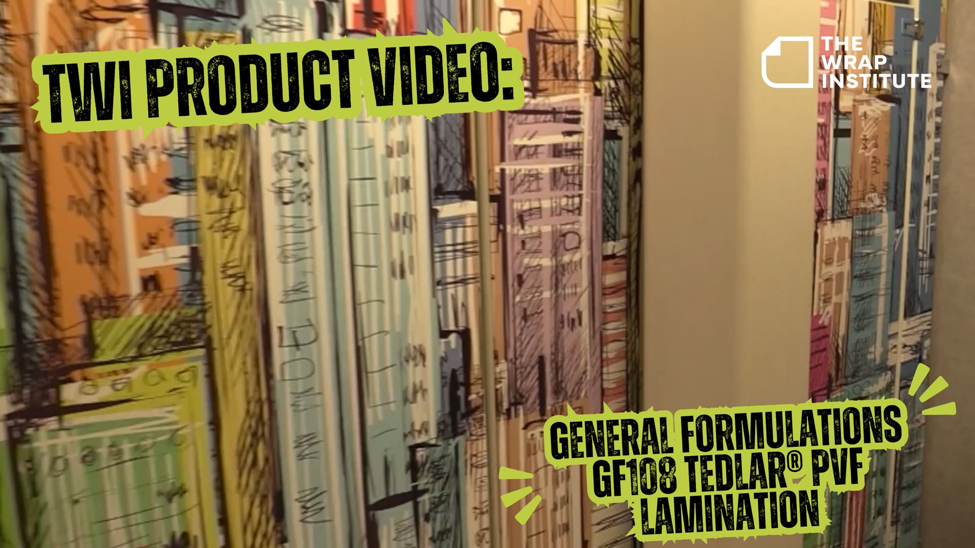 TWI Studios: Product Video: General Formulations GF108 Tedlar® PVF ...