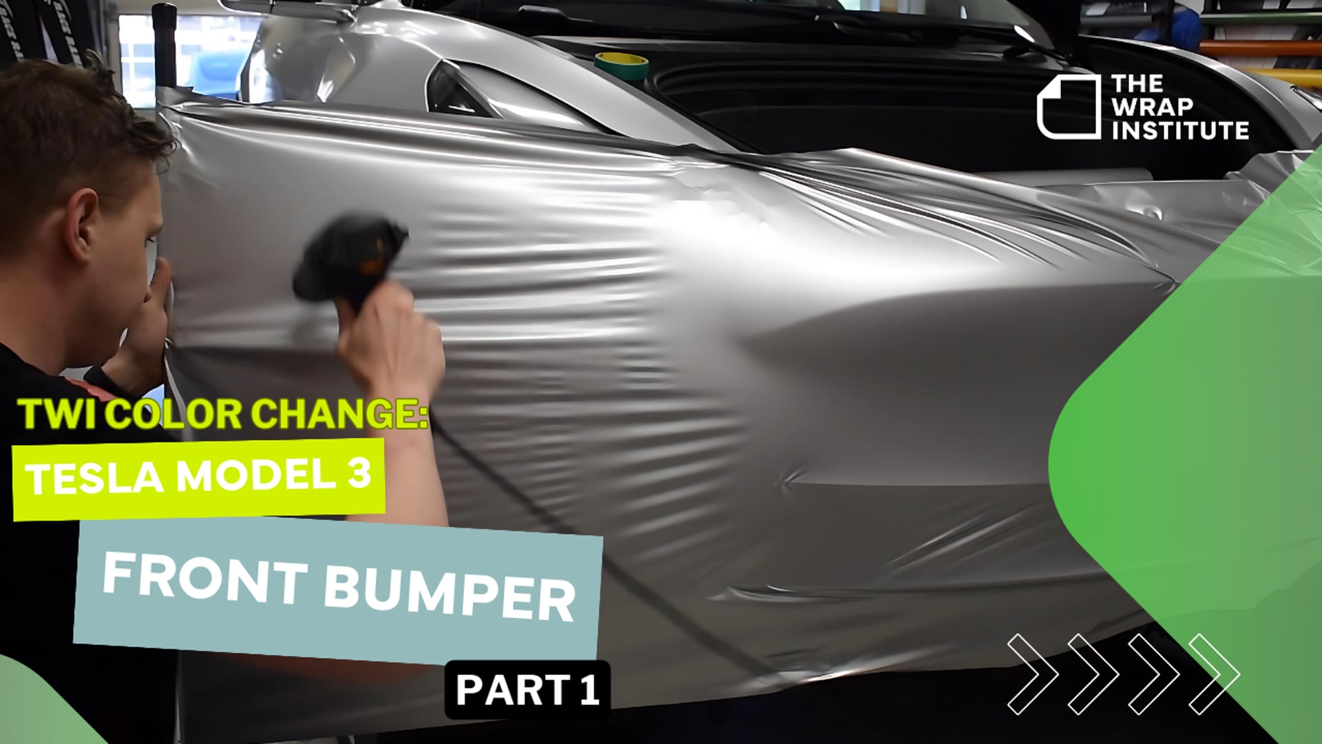 TWI Color Change: Tesla Model 3 Front Bumper - Color Change Pt. 1 — The ...