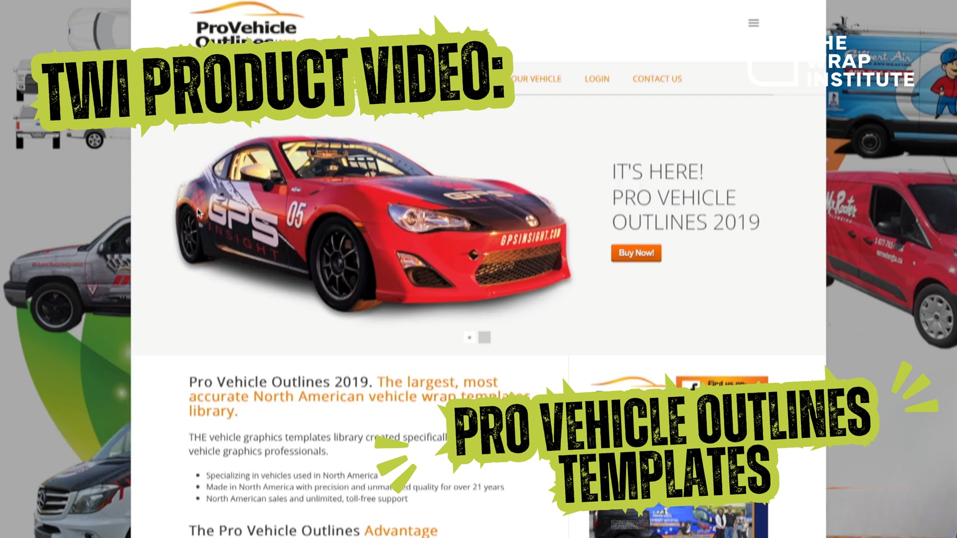 TWI Studios - Product Video: Pro Vehicle Outlines Templates — The Wrap ...