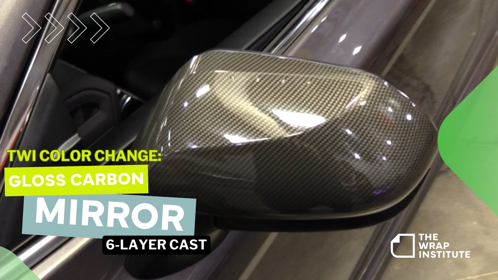 TWI Color Change: Gloss Carbon Mirror - 6-Layer Cast — The Wrap Institute
