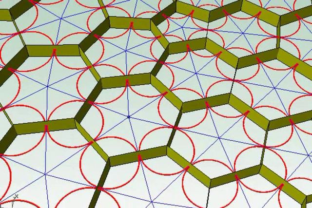 Circle Packing Mesh in Kangaroo on Vimeo