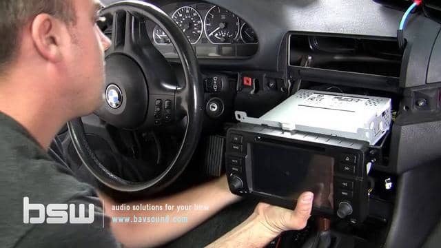 BSW - Dynavin - BMW E46 3 Series Installation - Part 2/2 on Vimeo