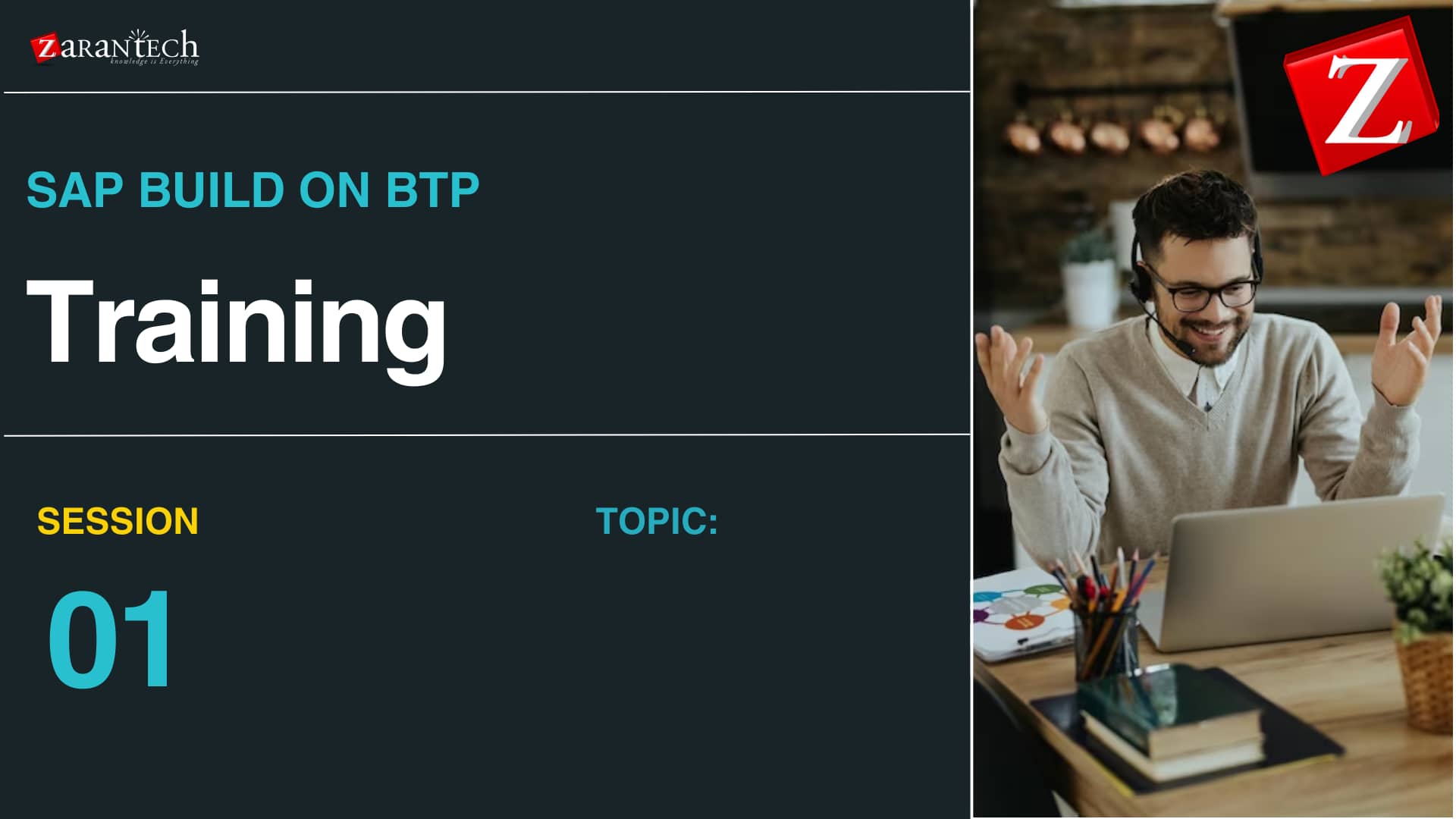 Session 1 - SAP Build on BTP Training July 2024 - Trainer Aadarsh on Vimeo