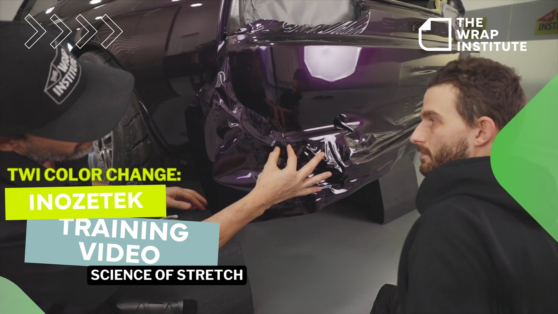 TWI Color Change: Inozetek Training Video: Where and How to Stretch ...