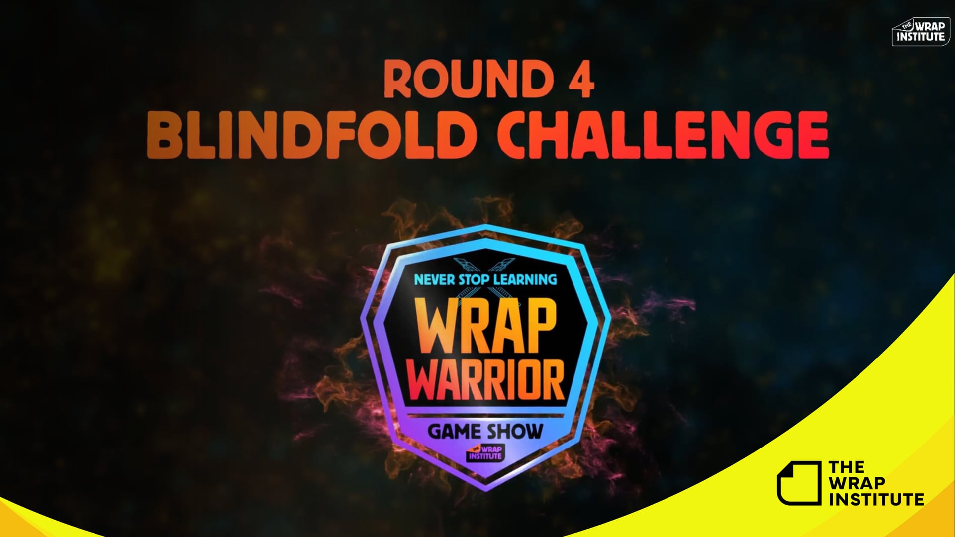 TWI Event: Wrap Warrior Game Show Round 4: "Blindfold Wrapping" — The ...