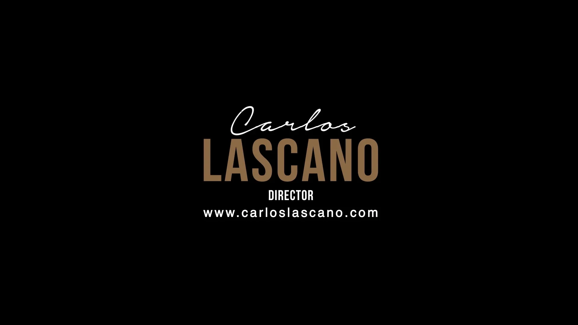 Showreel Director Carlos Lascano 2024