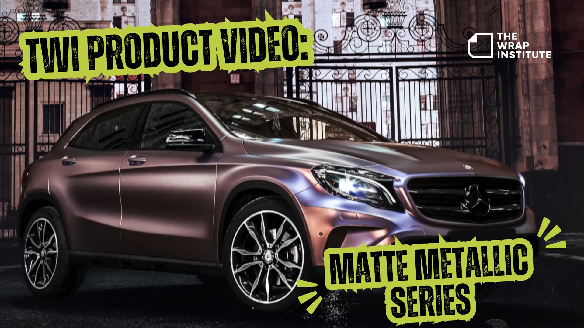 Official Product Video: Teckwrap Matte Metallic Series — The Wrap Institute
