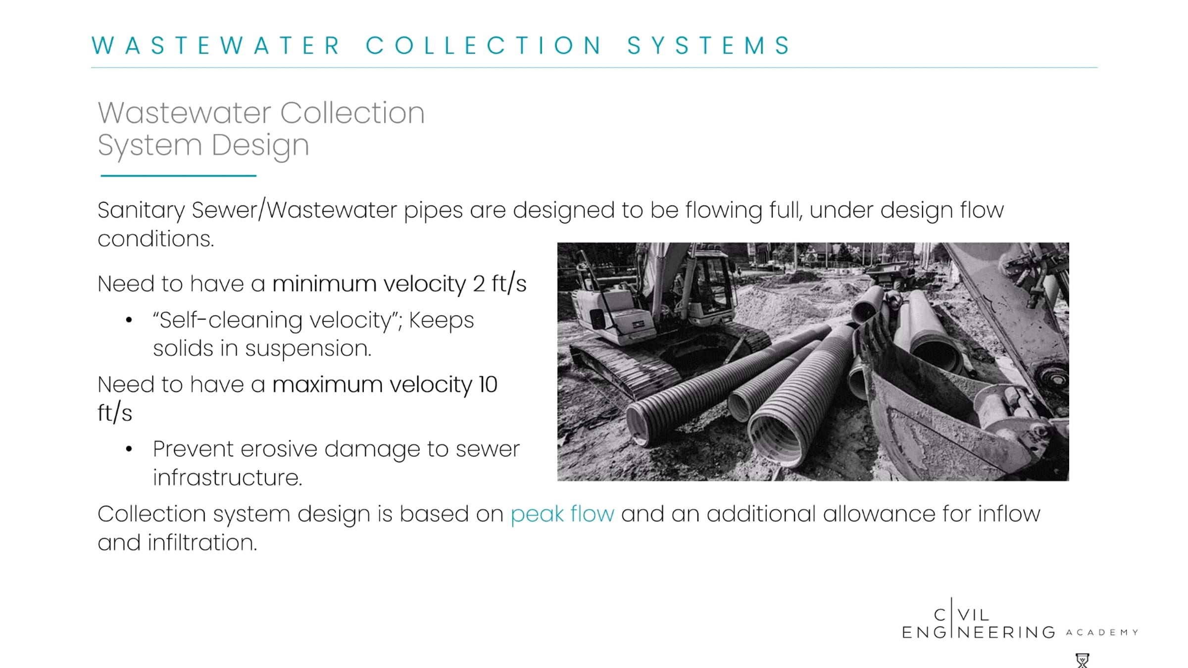 Lesson 11A - Wastewater Collection Systems