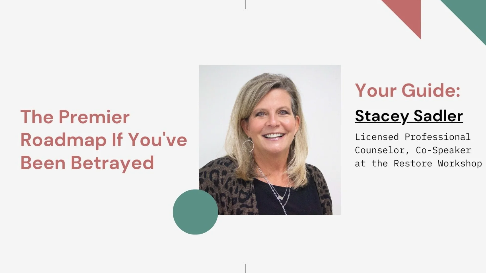 Premier Roadmap: Restore Webinar with Stacey Sadler