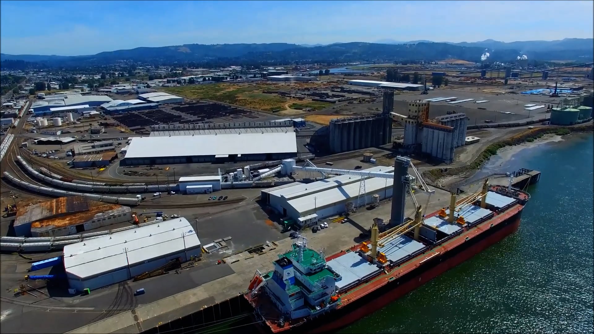 Port of Longview Aerial Tour