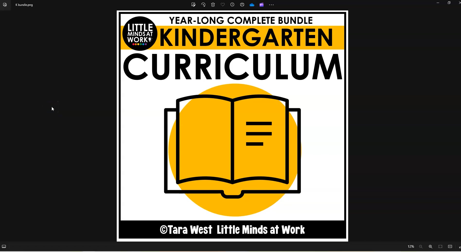 Kindergarten Curriculum Bundle