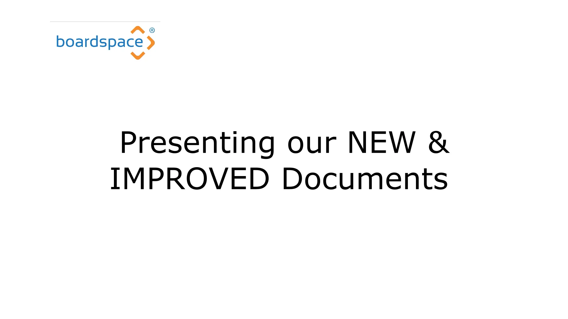 Presenting our NEW & IMPROVED Documents on Vimeo