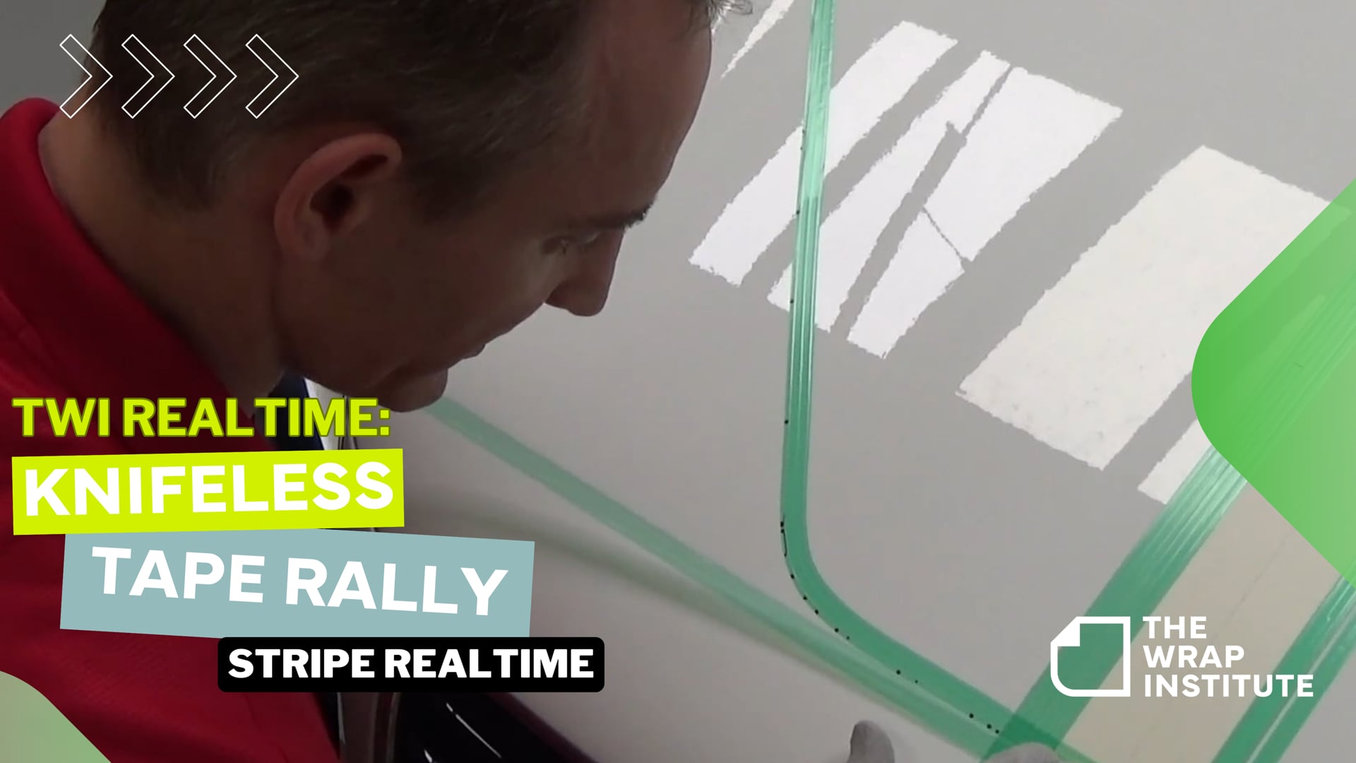 TWI Realtime: Knifeless Tape Rally Stripe — The Wrap Institute