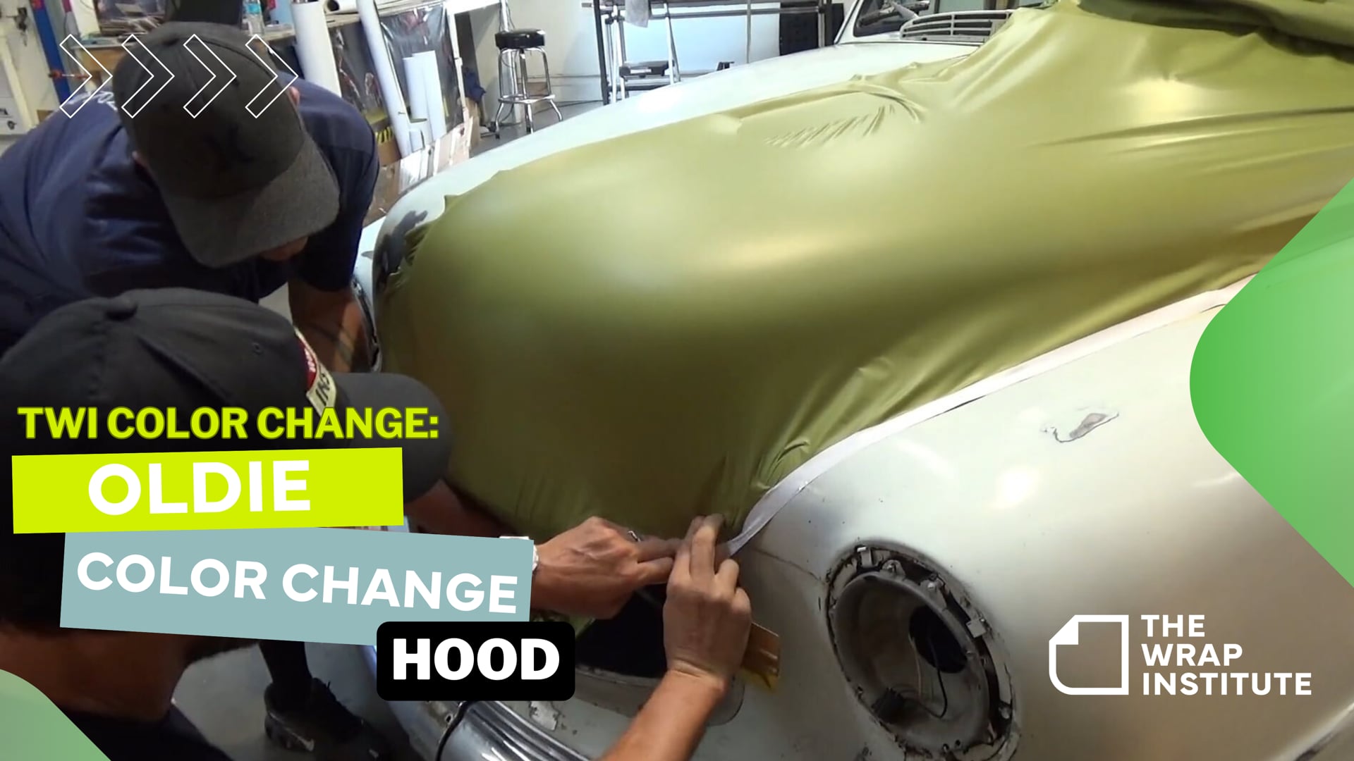 TWI Color Change: 1950 Nash - Hood — The Wrap Institute